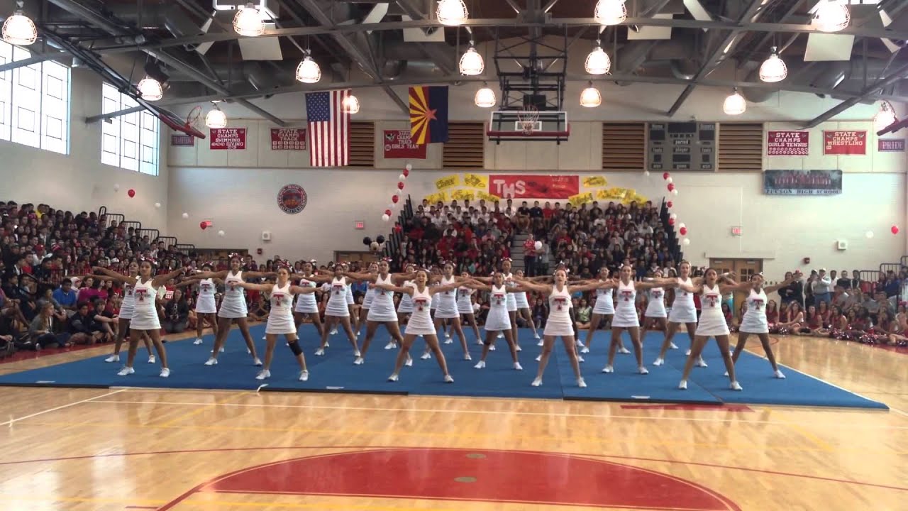 Tucson High Cheer 2013-2014 - YouTube