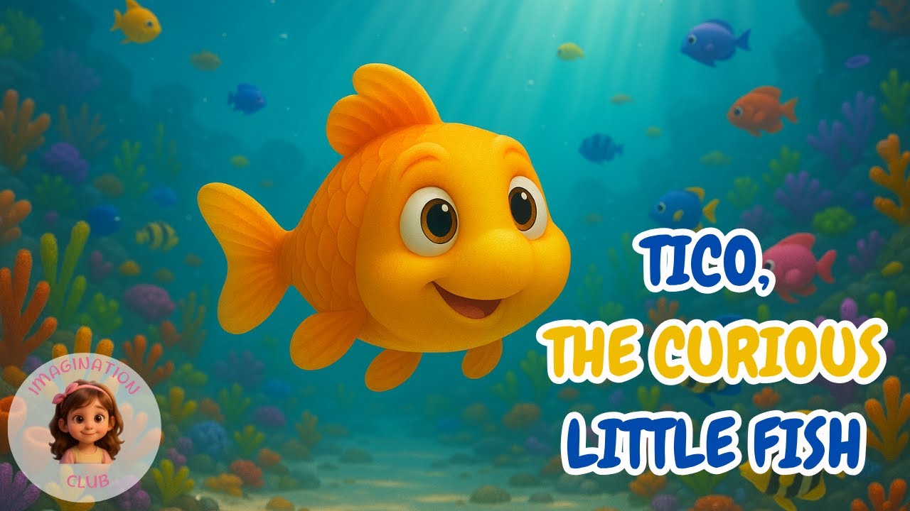 Tico, the Curious Little Fish | Children's Story - YouTube