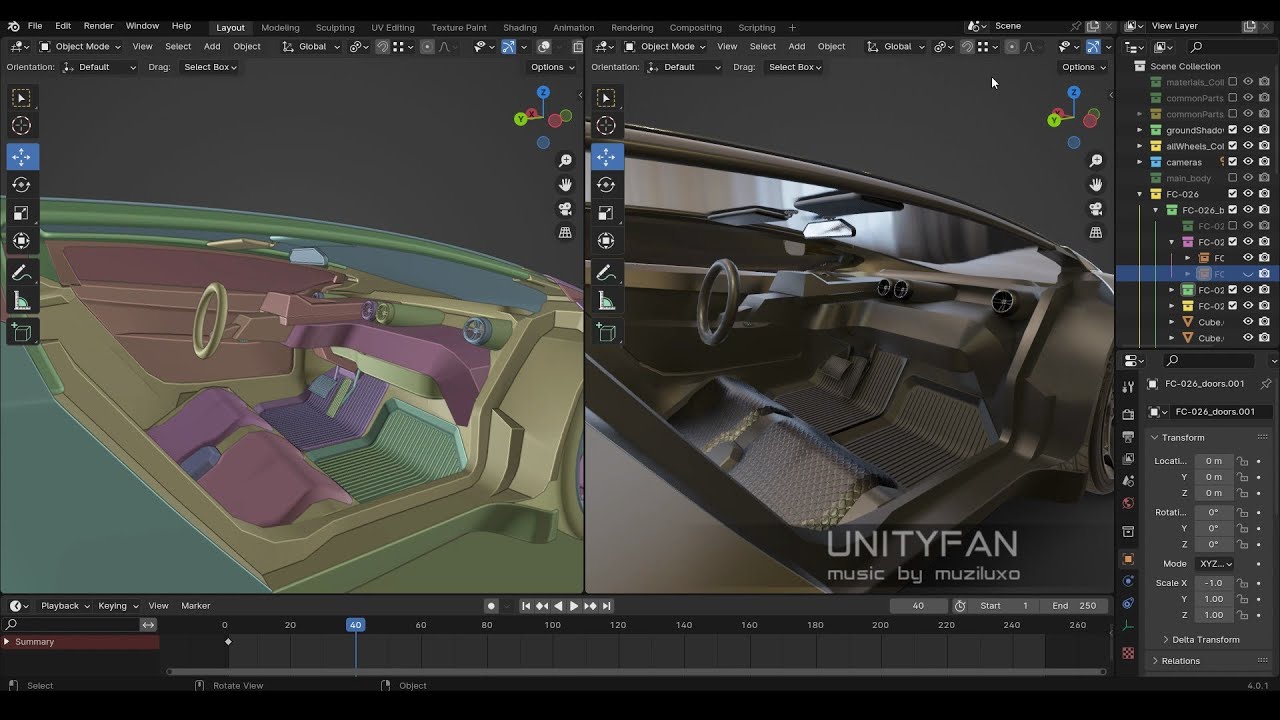 concept car quick modeling - vehicle 026 - part 10 - 4x timelapse - YouTube