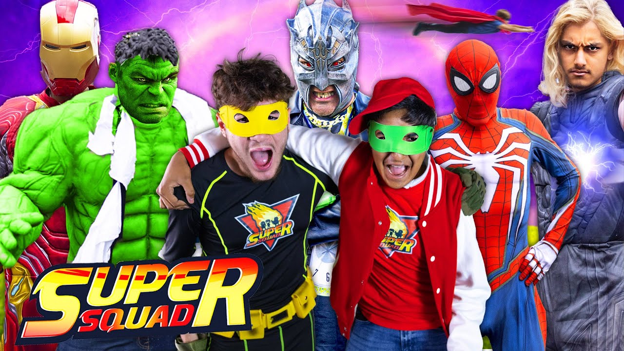 Superheroes Save The World! - Super Squad Series 2 Ep 1 - YouTube