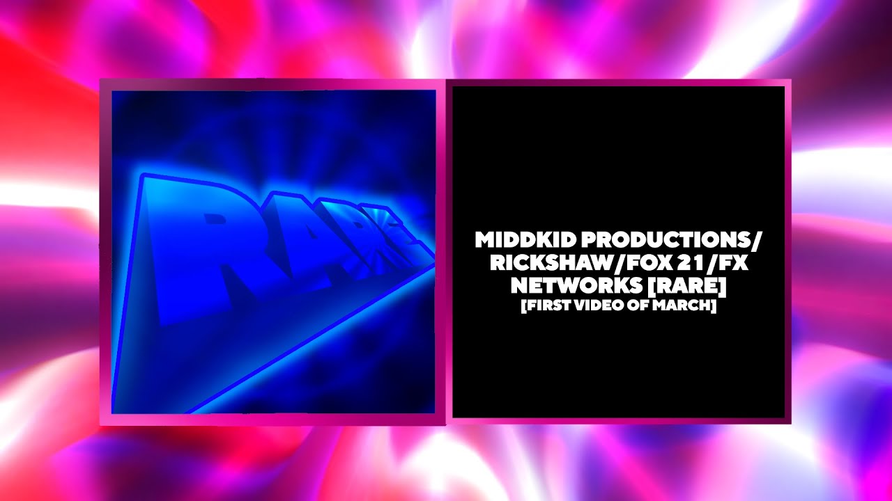 Middkid Productions/Rickshaw/Fox21/FX Networks [Rare] [First Video Of ...