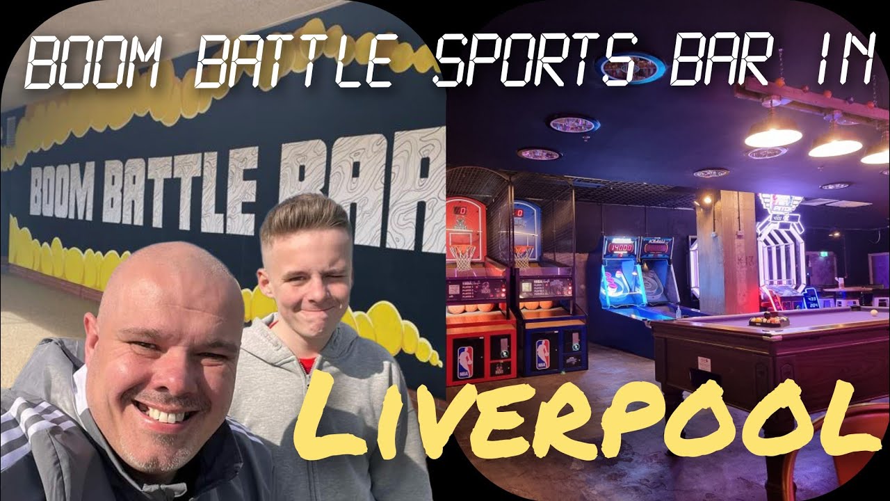 BOOM BATTLE SPORTS BAR IN LIVERPOOL. - YouTube