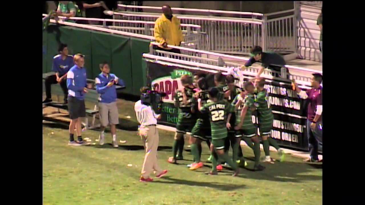 Highlights: Cal Poly Men's Soccer vs UCSB - YouTube