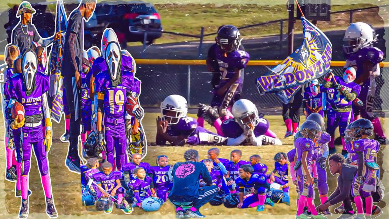 6u 910 Ravens Vs 6u CAA Hellcats YouTube