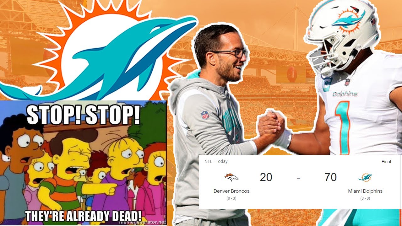 MIAMI DOLPHINS Week 3 Blowout Recap! - YouTube