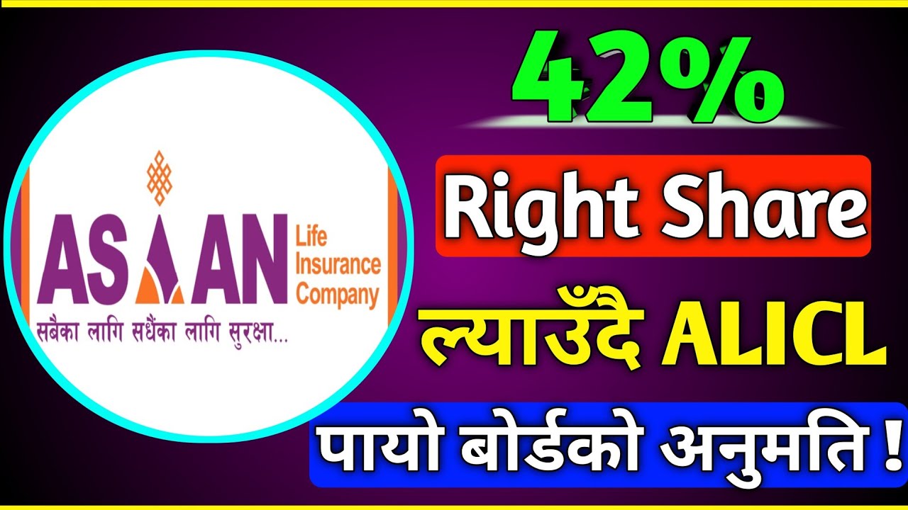 Asian Life Insurance Company Right Share | Upcoming Right Share # ...