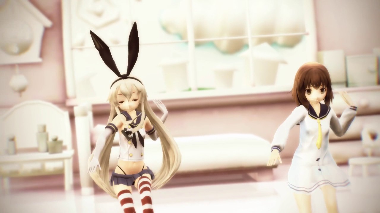 MMD : Shake It Off ( 雪風 & 島風 / Yukikaze & Shimakaze ) - YouTube