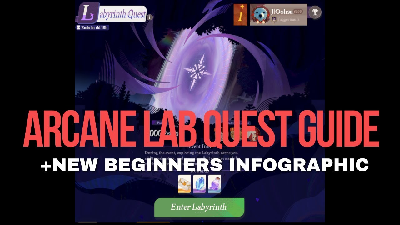 ARCANE LAB QUEST GUIDE | 5000 POINTS IN FIRST RUN [AFK JOURNEY] - YouTube