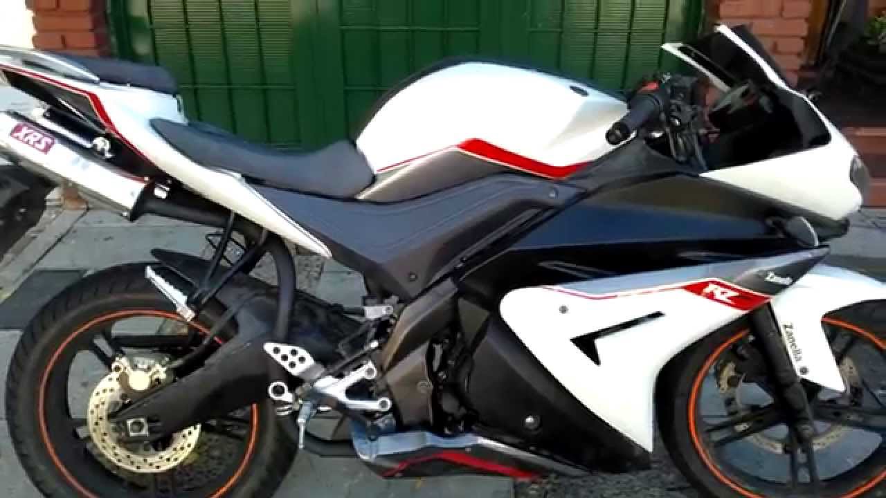Escape XRS doble salida - Motos Zanella RZ 25 - YouTube