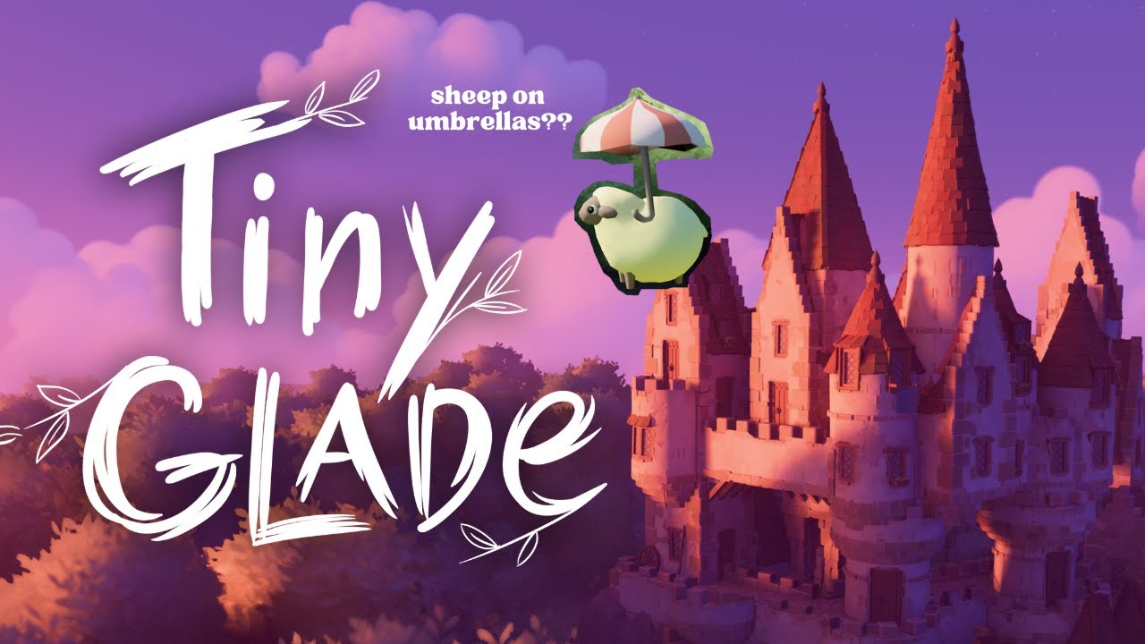 Cozy castle builder game?! Tiny Glade cozy game demo - YouTube
