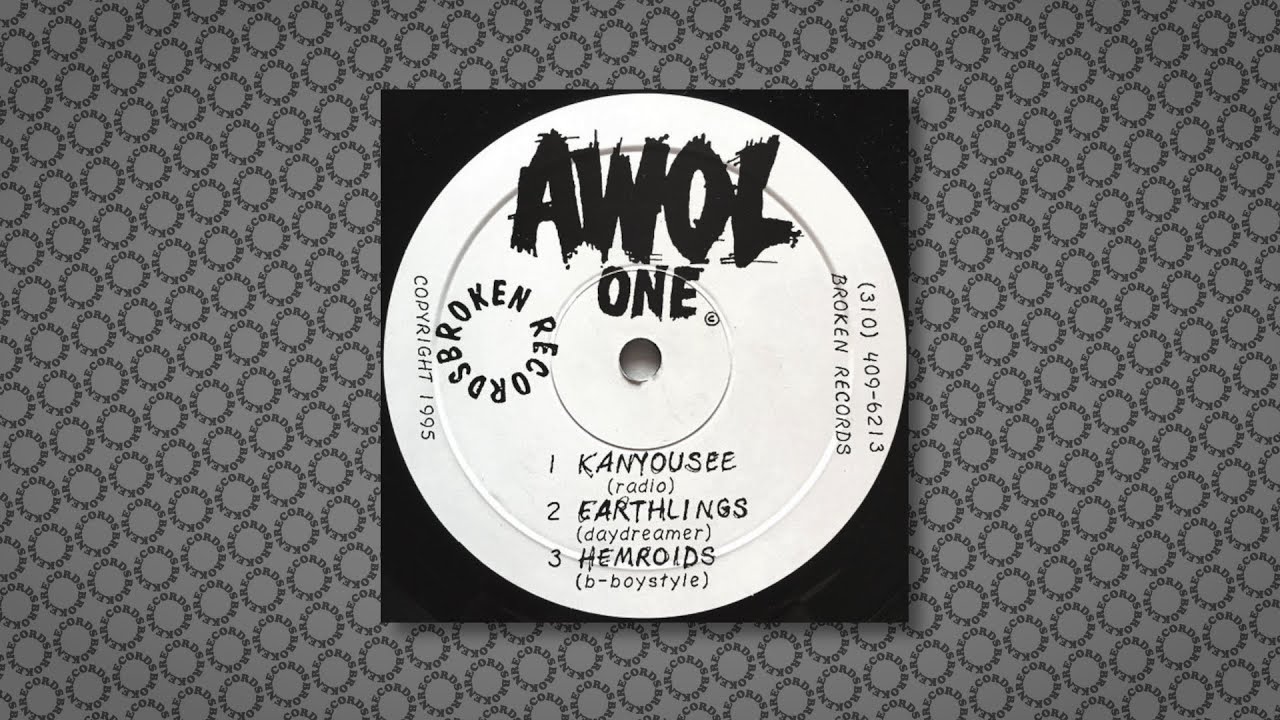 AWOL One - Kanyousee [1995] [12" EP] [Abstract Hip-Hop] - YouTube