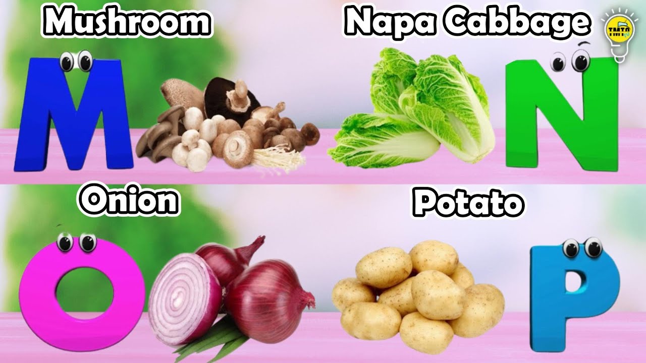 Vegetables ABC Song | Vegetables Alphabet Song | Phonics for Kids ...
