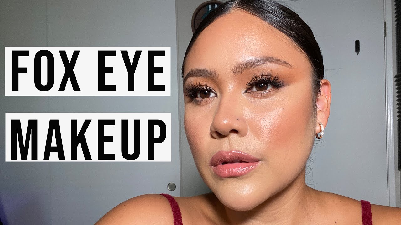 How To Fox Eye Makeup Trend - YouTube