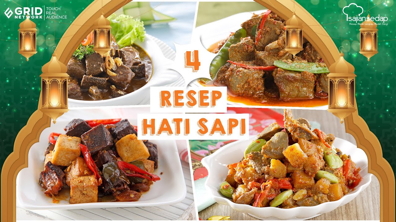 4 Resep Hati Sapi, Inspirasi Olahan Hati Sapi Saat Idul Adha - YouTube