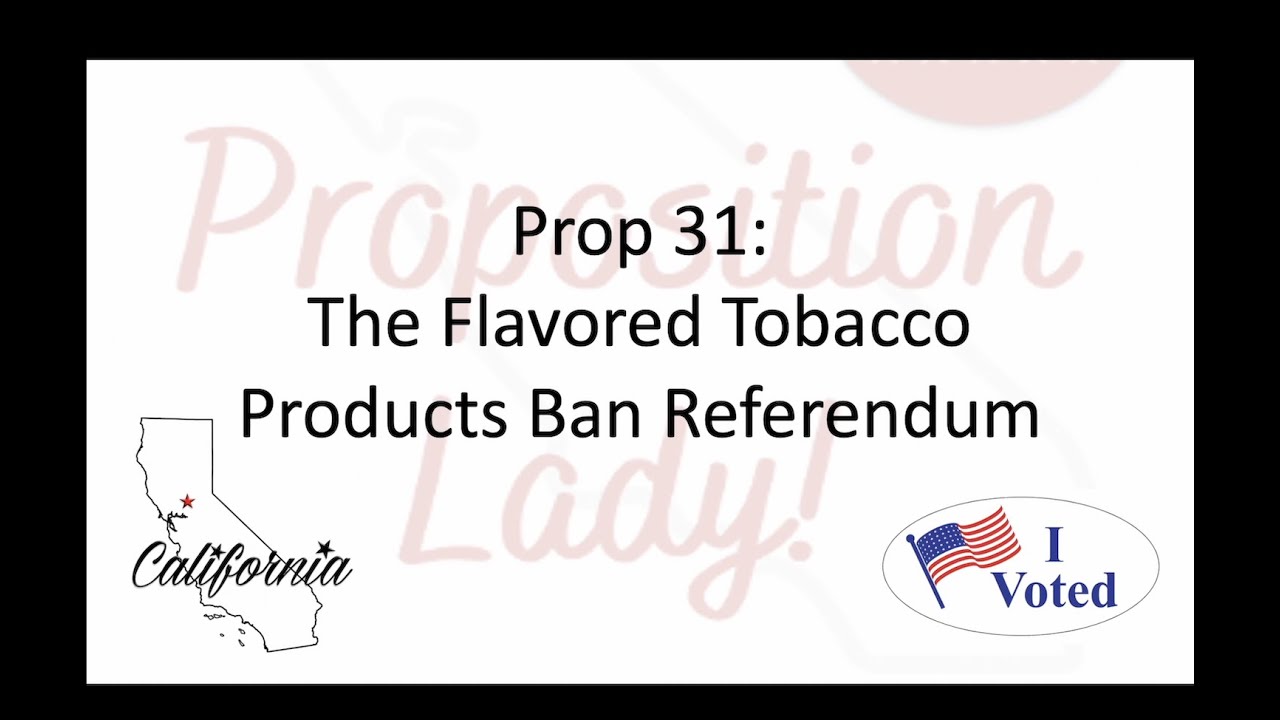 Prop 31 Explained - YouTube