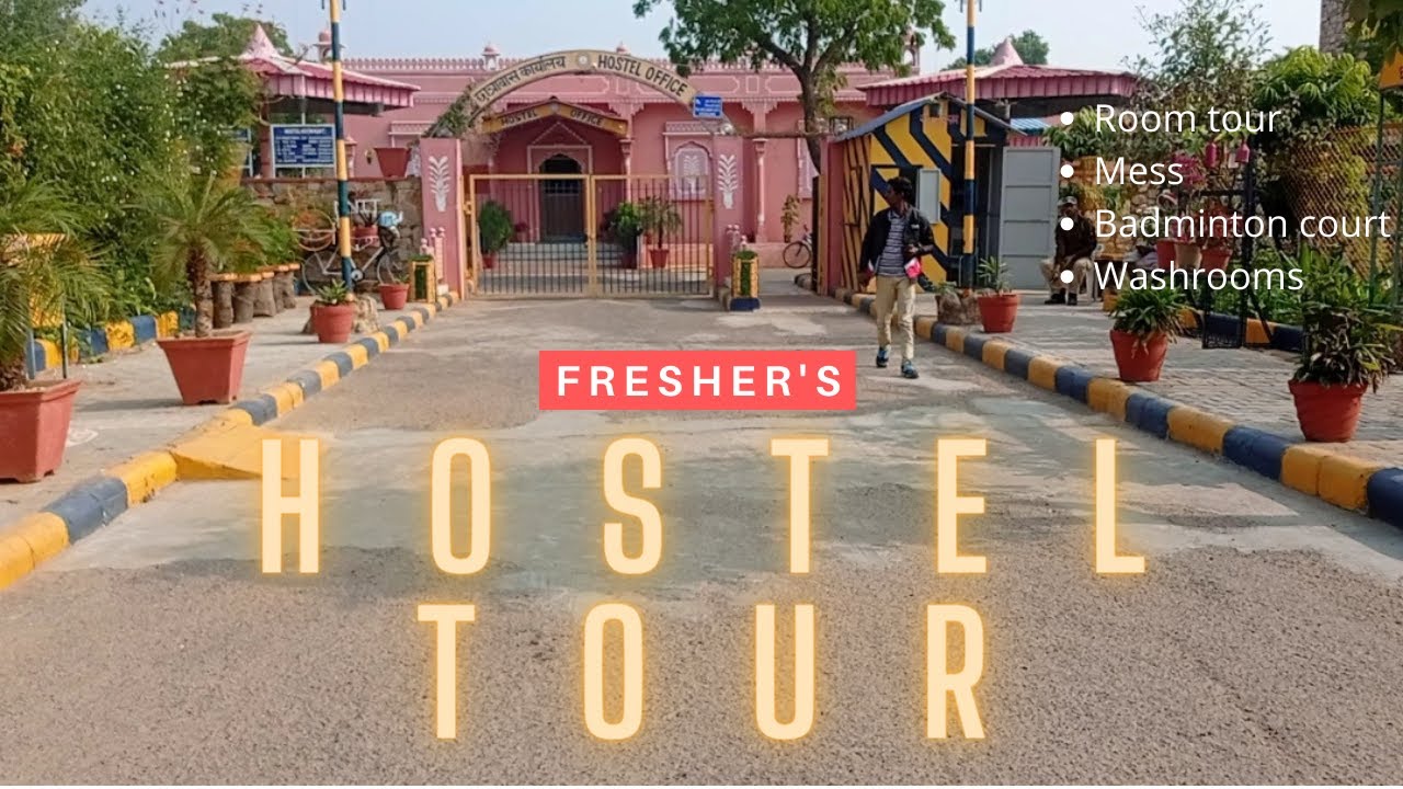 MNIT Jaipur fresher's hostels tour | Room tour | 1 year hostels |Ayush ...
