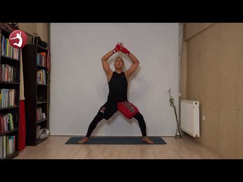 🔴Evde Birlikte İleri Seviye Kick Boks Antrenmanı - Kondisyon - Teknik - Esneklik-