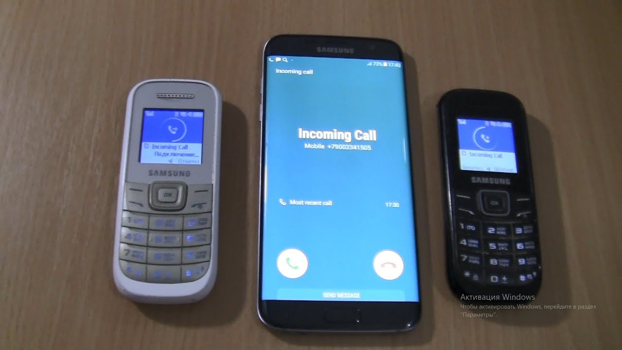 Incoming call & Outgoing call at the Same Time Samsung Galaxy S7 edge+2 ...
