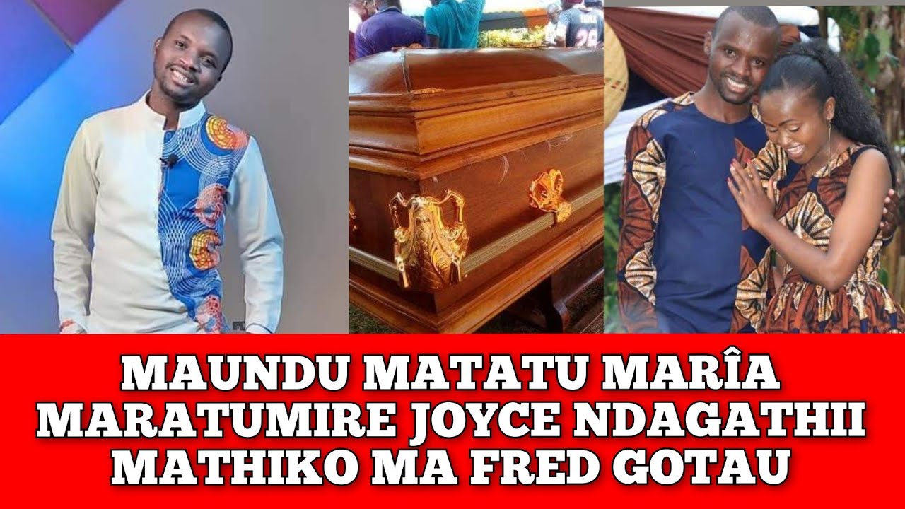 MAMBO TATU ILIYOFANYA JOYCE ASIENDE MAZISHI YA FRED GITAU! - YouTube
