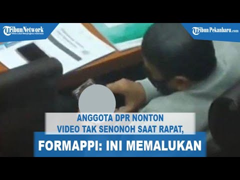 Anggota DPR Nonton Porno saat Rapat, Formappi: Kasus Ini Memalukan