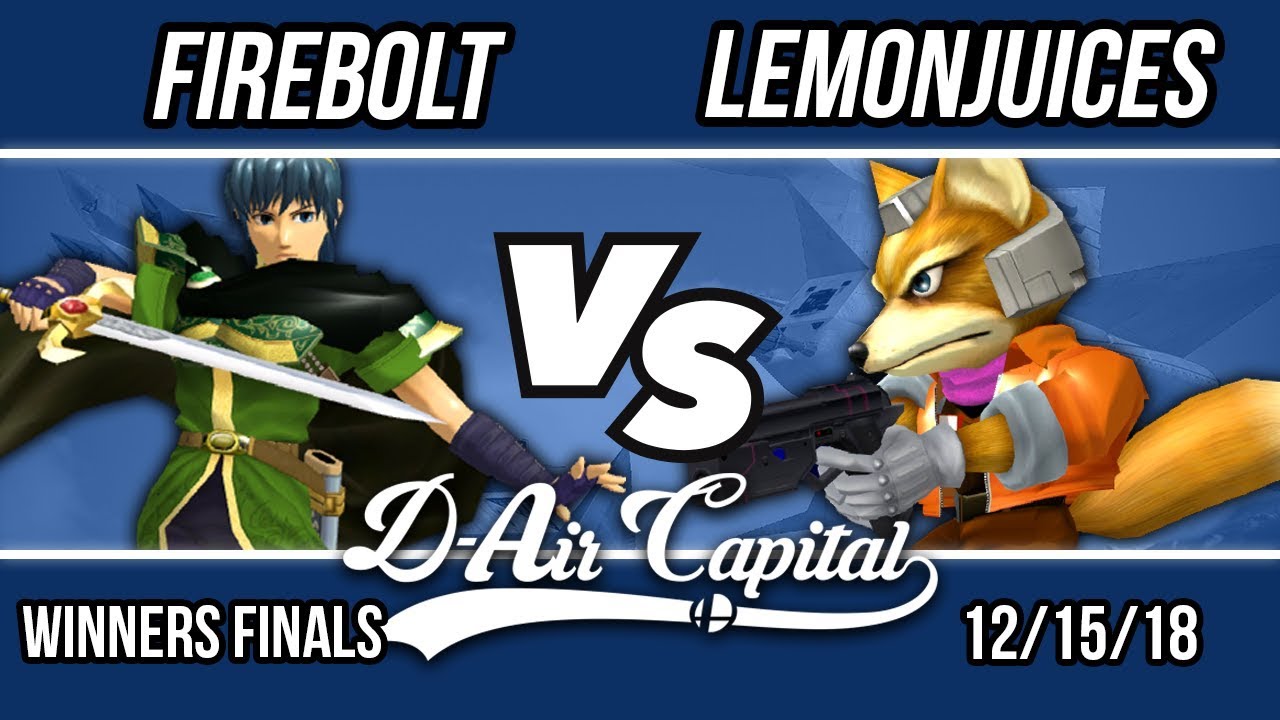 D-Air Capital 12 - Firebolt (Marth) Vs. Lemonjuices (Fox) - Top 8 ...