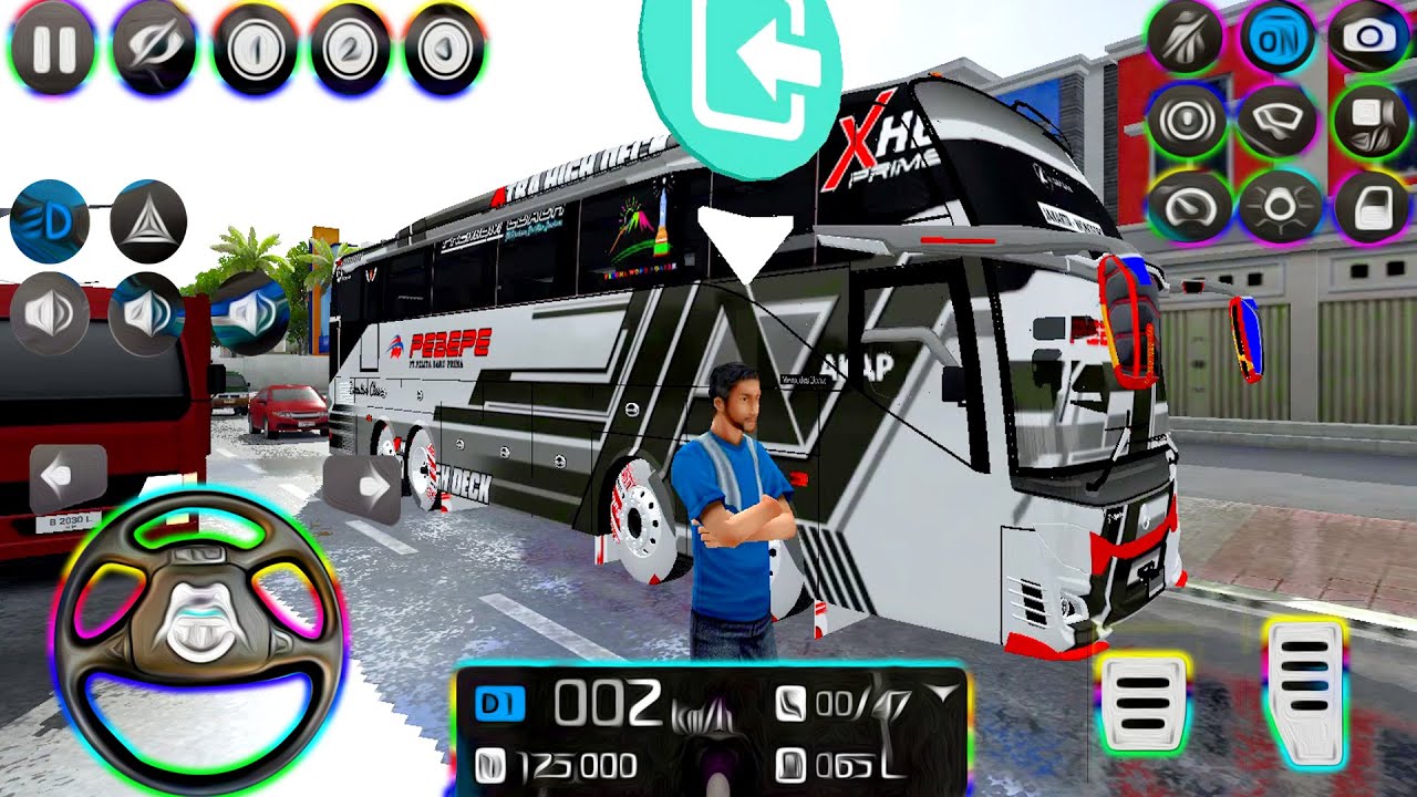 Bus gameplay | Bus Driving Game - Android gameplay HD | SB4G V583 ...