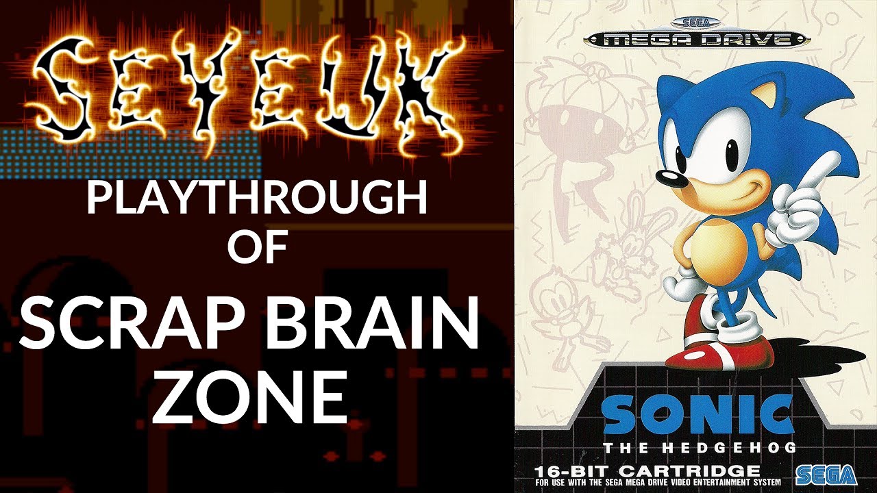 Sonic The Hedgehog - Scrap Brain Zone (Sega MegaDrive) [SeYeUK ...