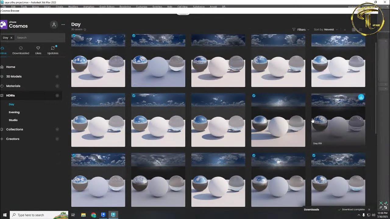 revit links 3ds max rendering raw rendering (new project) part-2 - YouTube