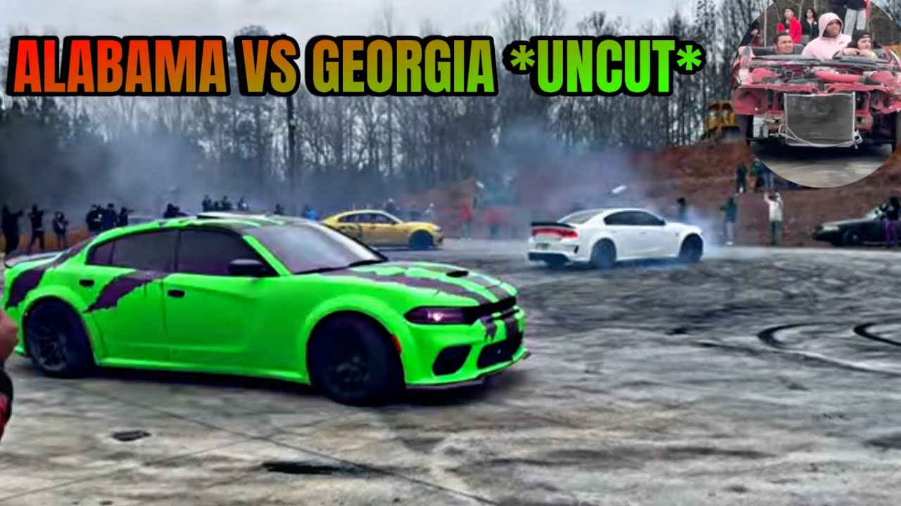 ALABAMA VS GEORGIA LEGAL PIT *RAW FOOTAGE* | 24 HOUR TRIP TO ALABAMA 😱 ...
