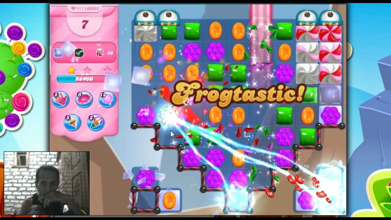 Candy Crush Saga Level 10003 - 1 Stars, 20 Moves Completed, No Boosters - YouTube