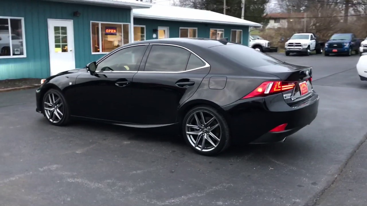 2015 Lexus IS 350 AWD F-Sport - SOLD - YouTube
