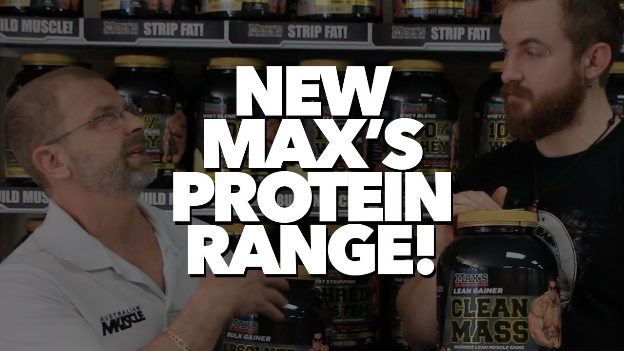NEW Max's Protein Range Breakdown! - YouTube