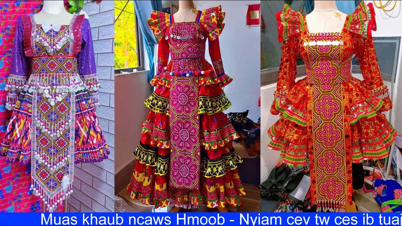 Muas khaub ncaws Hmoob - Video có nhạc - Nhận may - Bán quần áo Mông ...