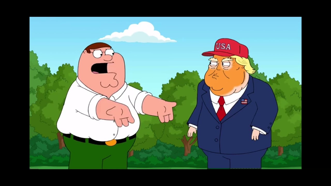 Family Guy: Peter vs. Trump! - YouTube
