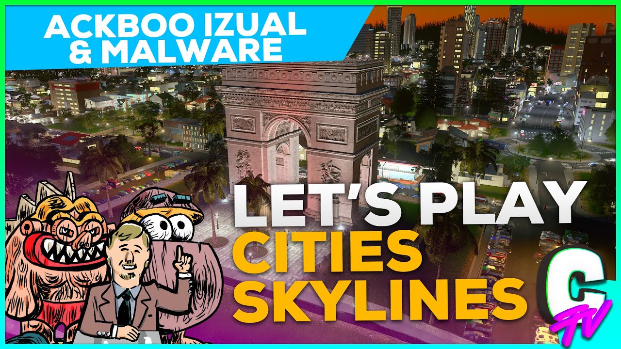 SAGA | Cities Skyline avec Noël Malware | #3 - YouTube