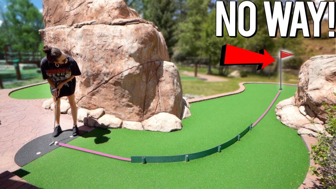 We Got A Hole In One at this Beautiful Mini Golf Course in the ...