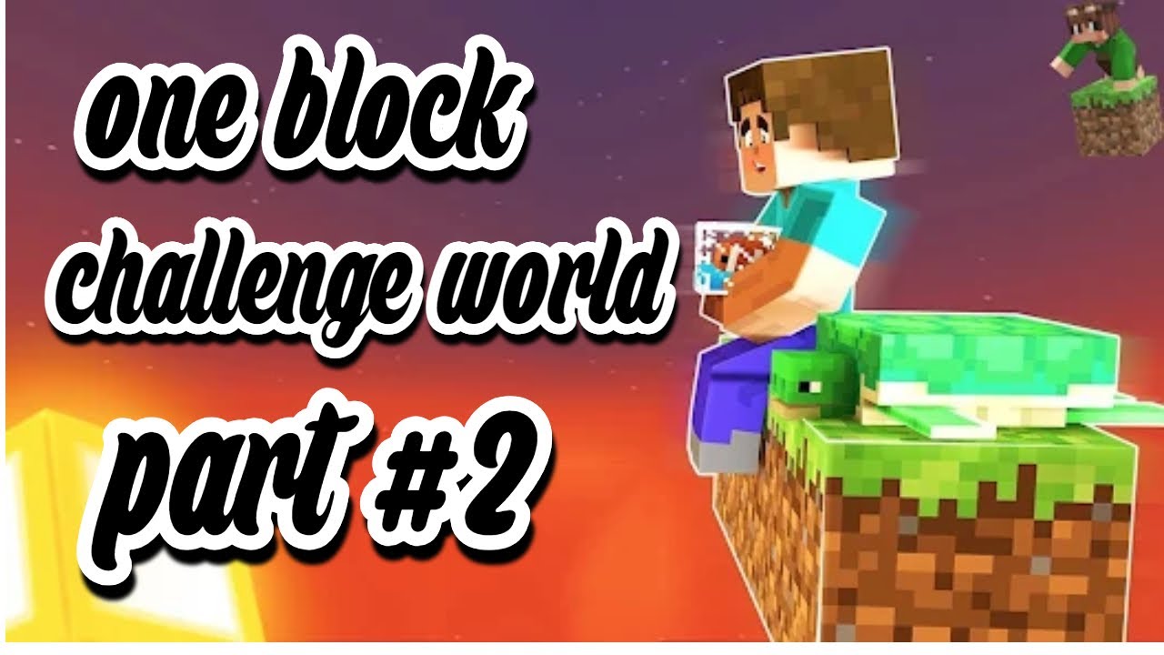 creating tree farm and storage house in One block Minecraft challenge ...