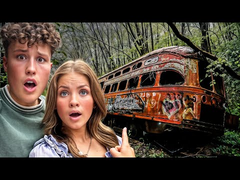 Exploring A Creepy Train Deep In the Woods!