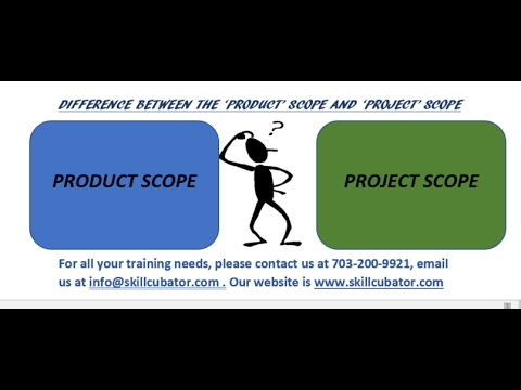 PRODUCT AND PROJECT SCOPE - YouTube
