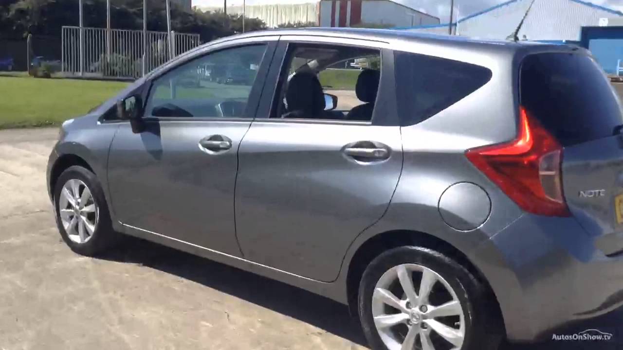 NISSAN NOTE TEKNA DIG-S GREY 2015 - YouTube