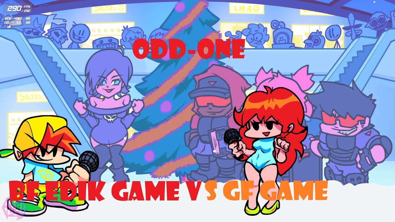 Friday Night Funkin’ songs Odd One (Bf edik game vs gf game) - YouTube