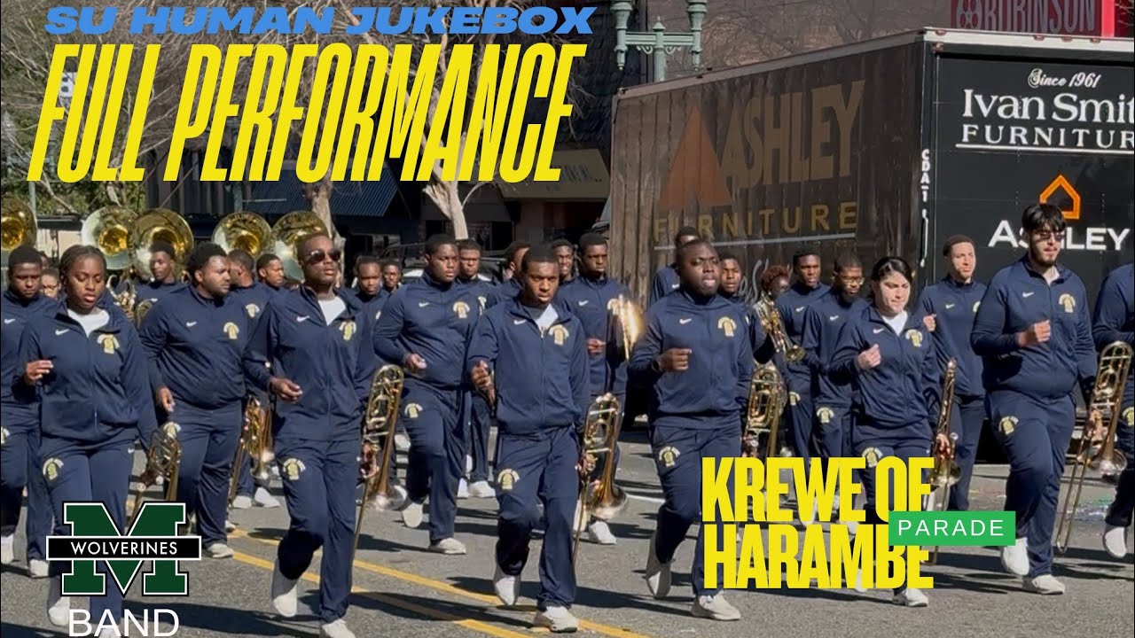 Southern University Human Jukebox: Krewe of Harambee 2025 - YouTube