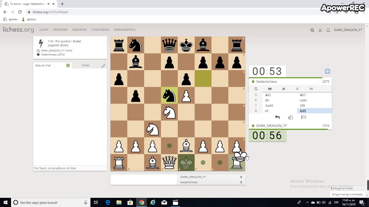 !juego en lichess.org 😆! - YouTube