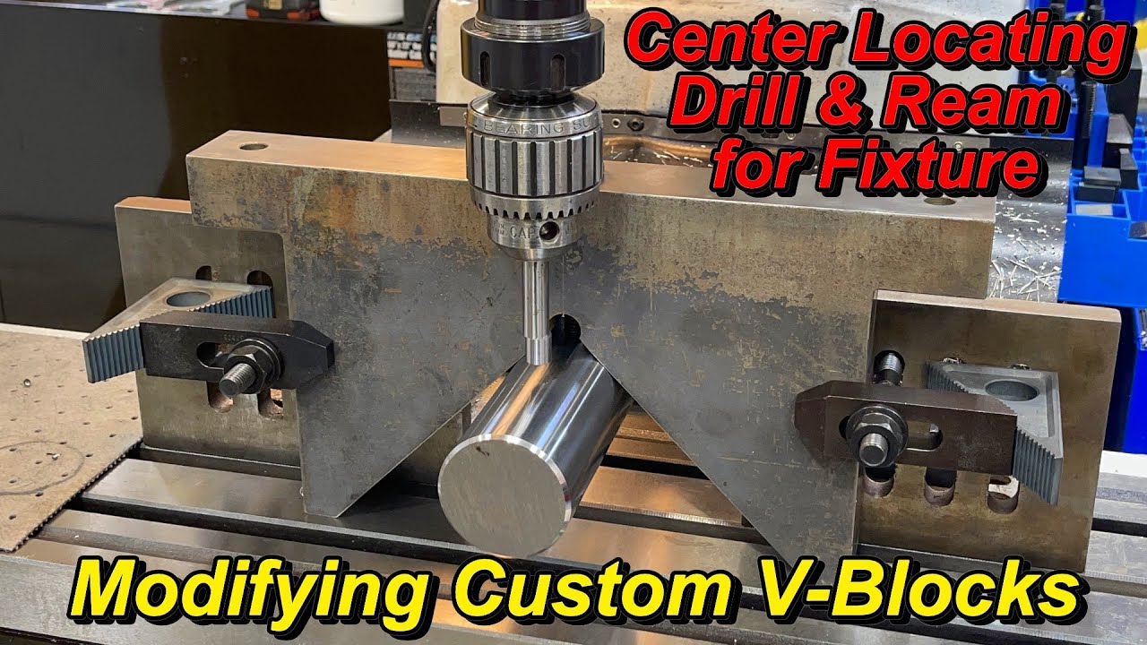 Large V-Blocks Modified for the Flex CNC - YouTube