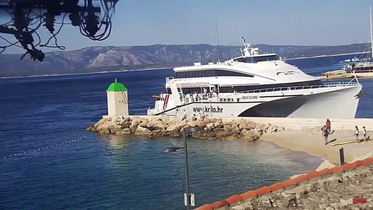 Llegada y salida del Krilo Eclipse en Bol - YouTube