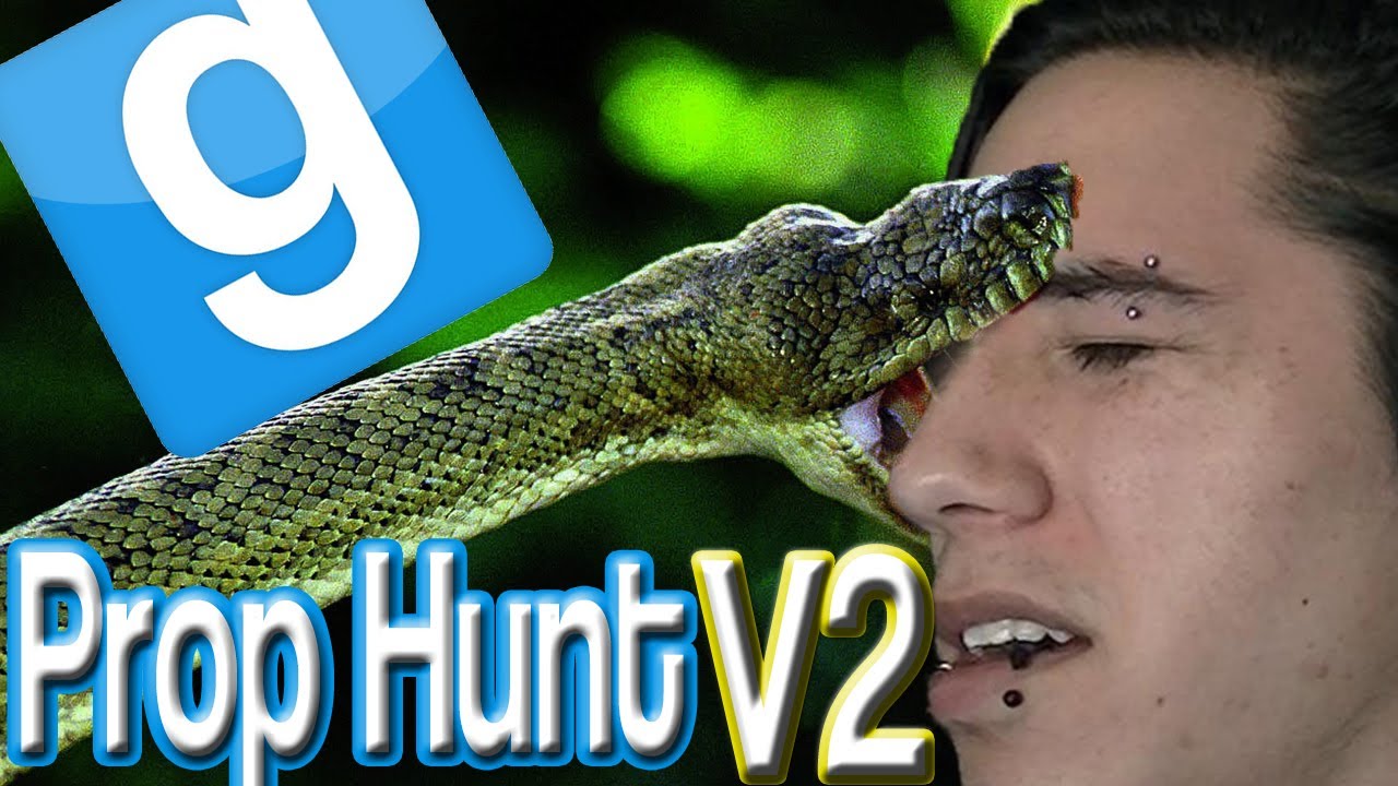 Garry's Mod Prop Hunt V2 - THE HISSING SNAKE - YouTube