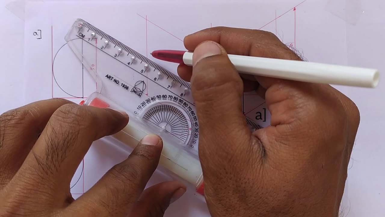 Isometric projections | Isometric Semicircles : Part-III - YouTube