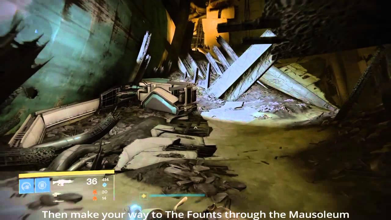 Destiny The Taken King: Terminal for the Charged Agonarch Rune - YouTube