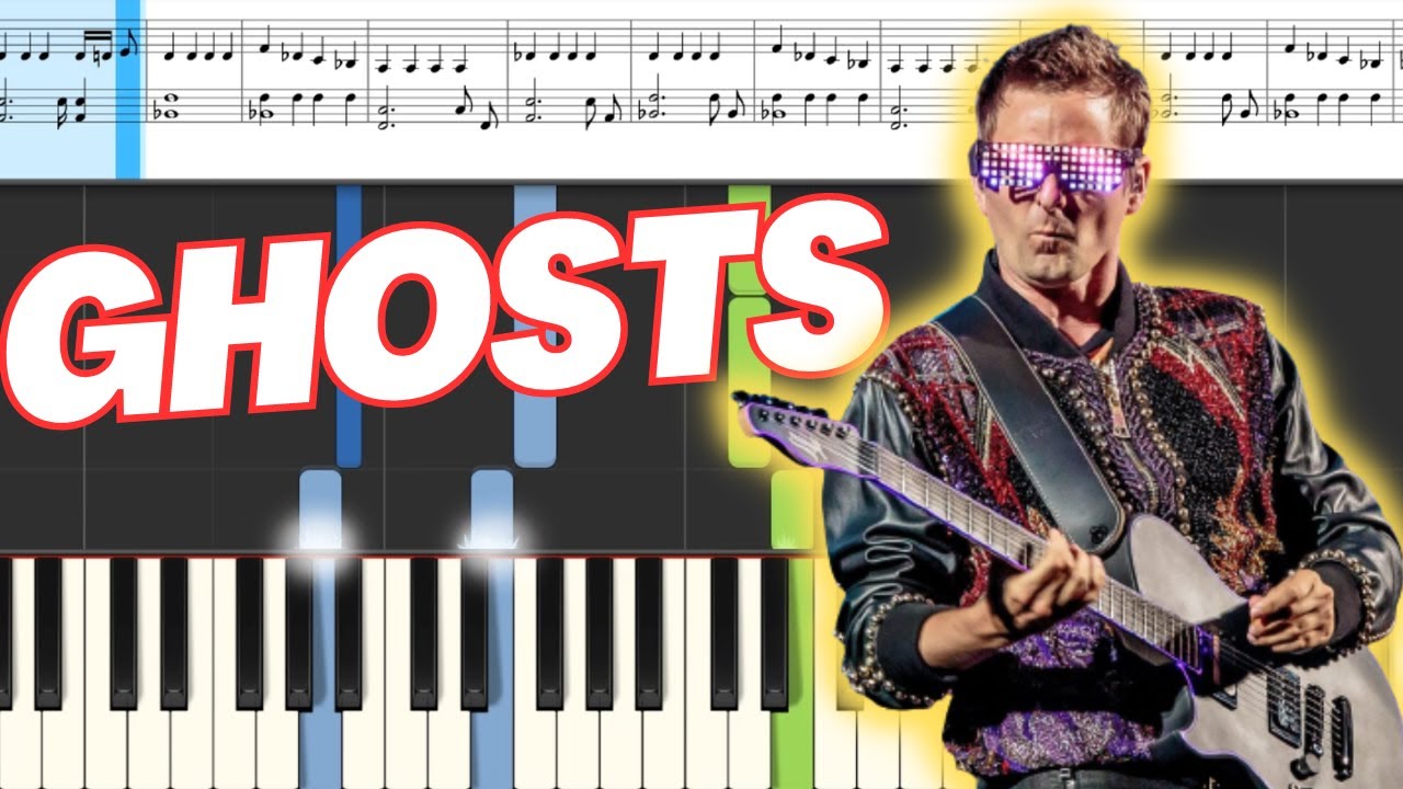 Ghosts Muse Piano Tutorial Playthrough (Sheet Music) #muse - YouTube