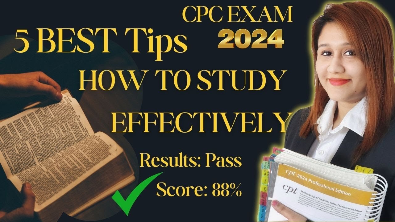 How to Study Effectively for CPC Exam - The 5 BEST Study Tips - YouTube